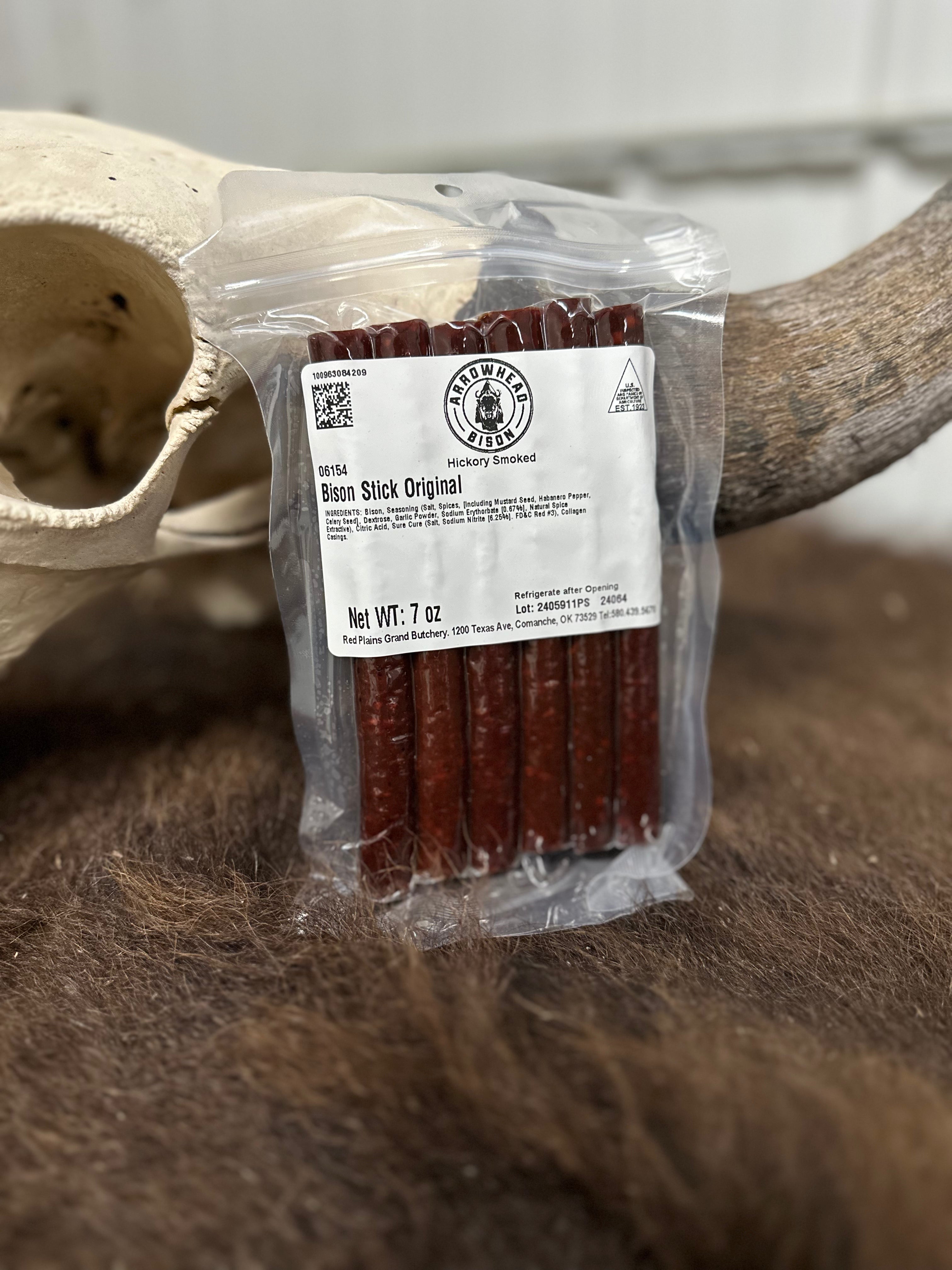 Bison Sticks (Hickory Smoked) – Arrowhead Bison Ranch LLC